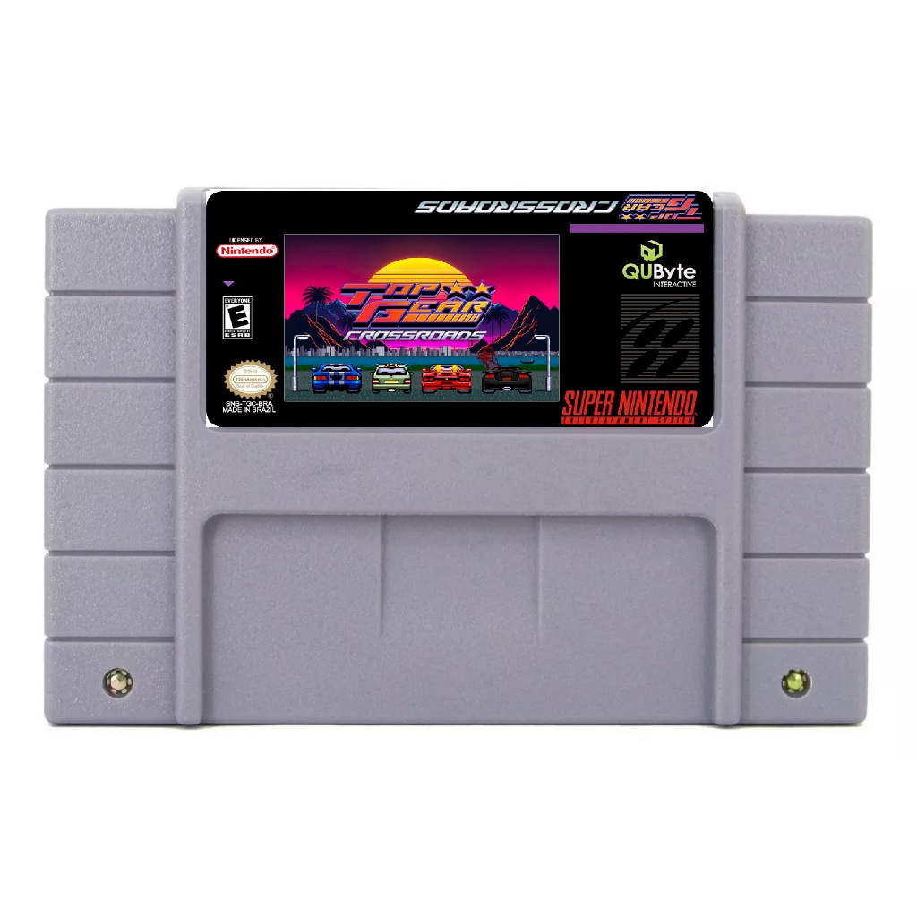Top Gear Crossroads Horizon Chase 2024 Super Nintendo Snes | Shopee Brasil