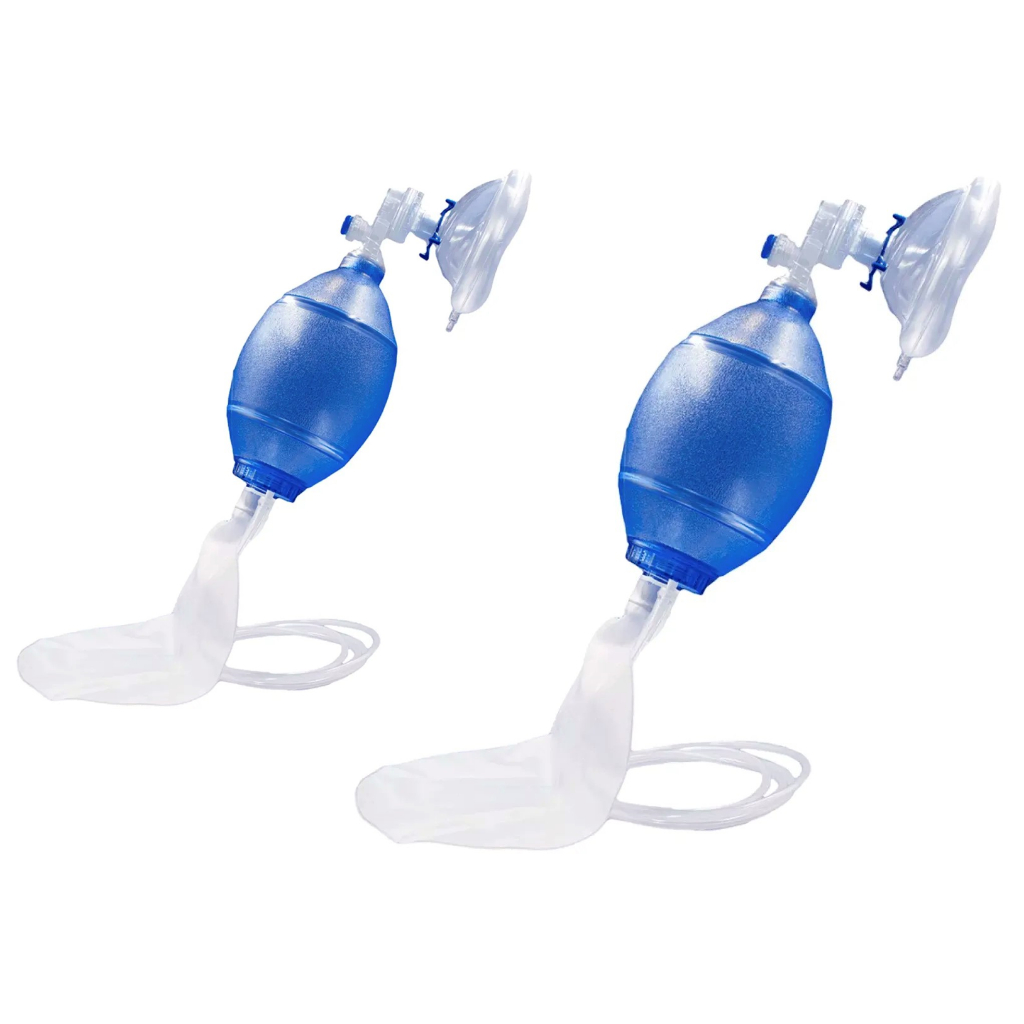Kit de Reanimador Manual Tipo Ambu de Pvc Com Anvisa e NF - Adulto e ...