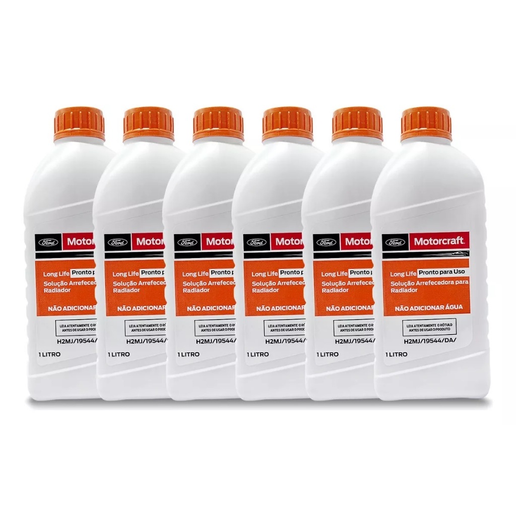 Kit 6l Aditivos Radiador Original Ford Motorcraft Fiesta Ecosport Ka ...