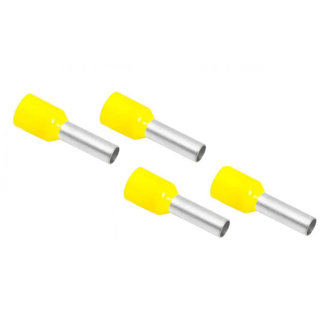 Terminais Tubulares Ilhos Isolado 25mm Tpt12522 | Shopee Brasil