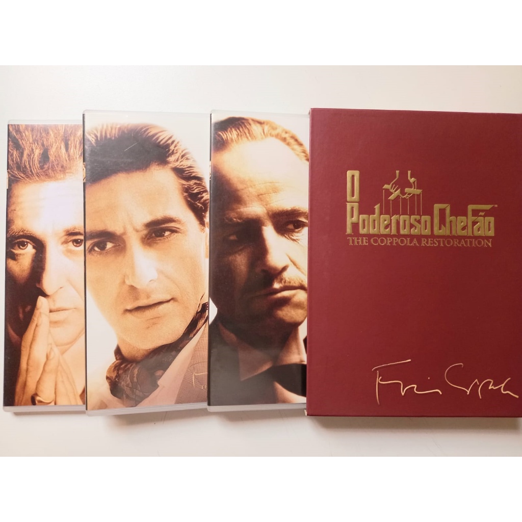 Box - Trilogia - O Poderoso Chefão - 3 Dvds | Shopee Brasil