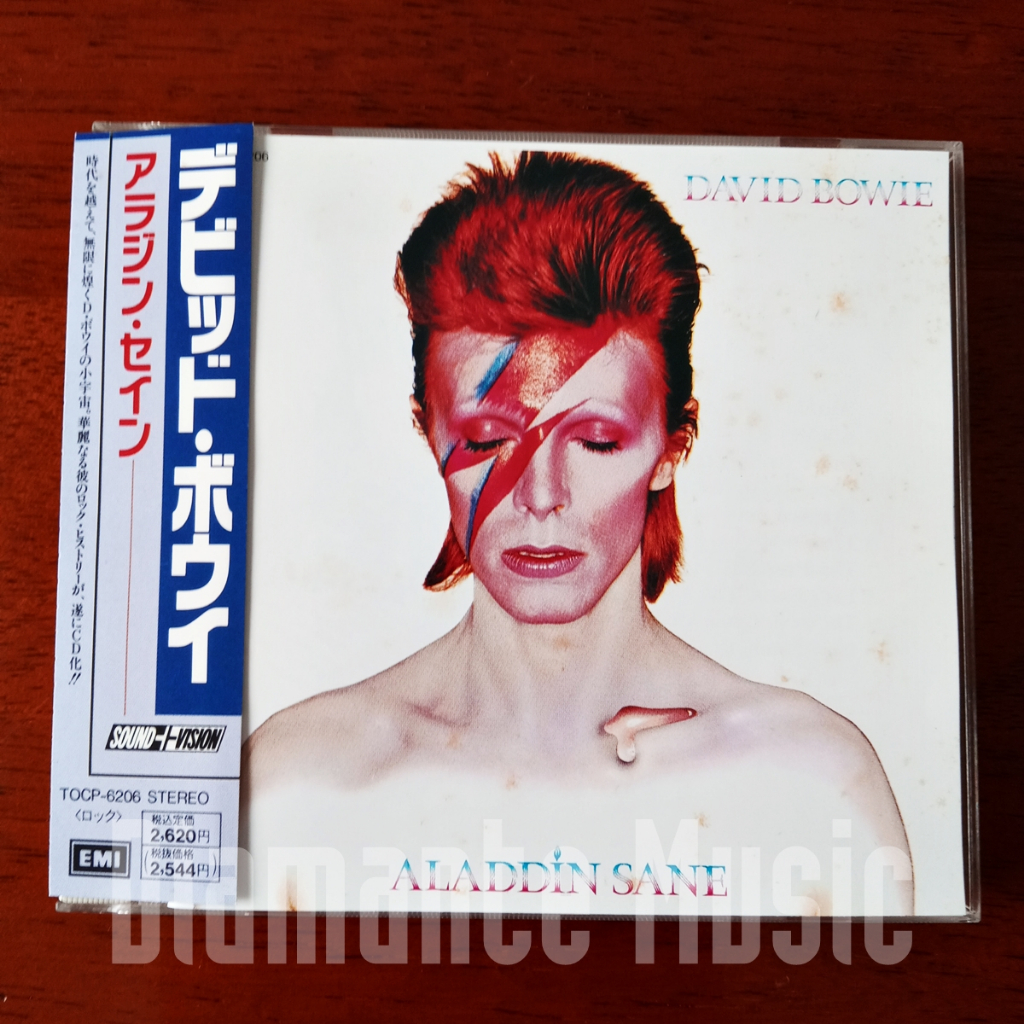 David Bowie - Aladdin Sane - CD Importado + Encarte com Letras EX+++++ | Shopee Brasil