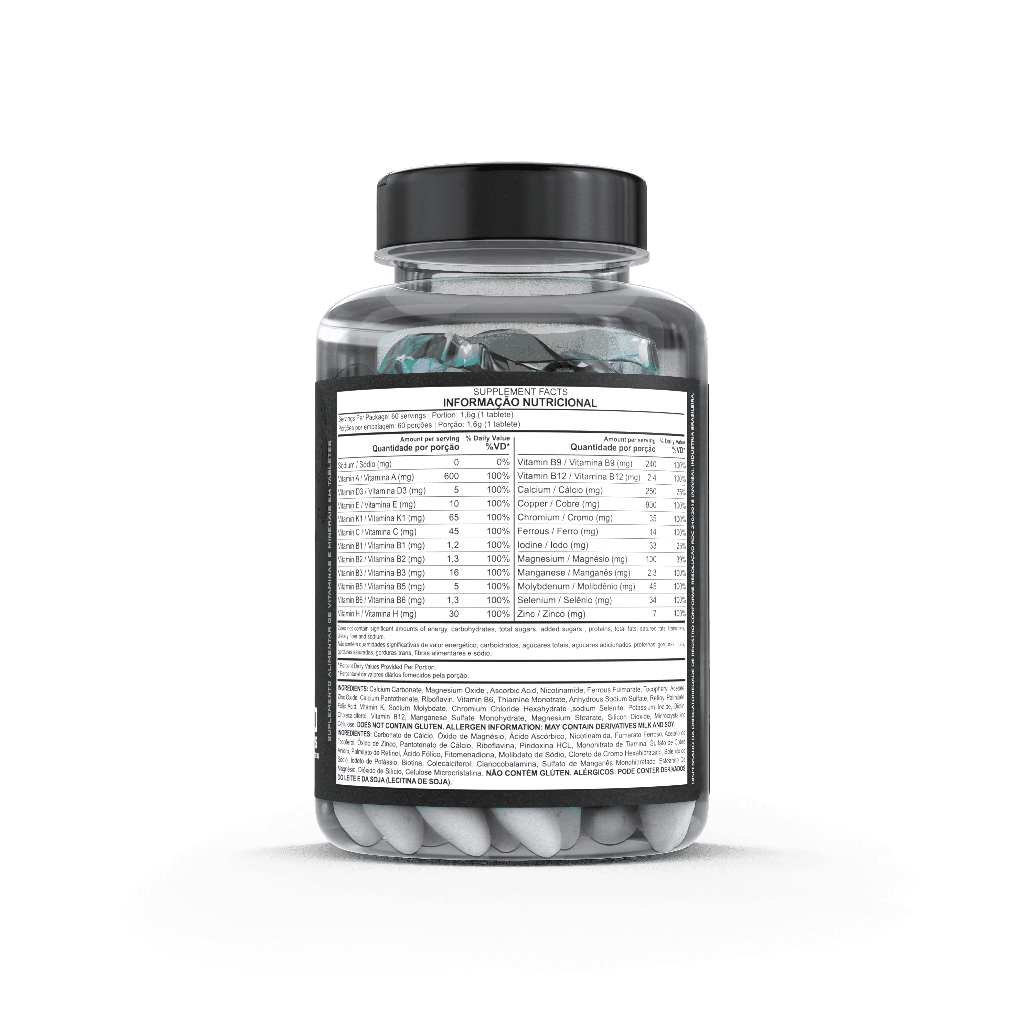 Multivitaminico 60 Capsulas - Dark Lab | Shopee Brasil