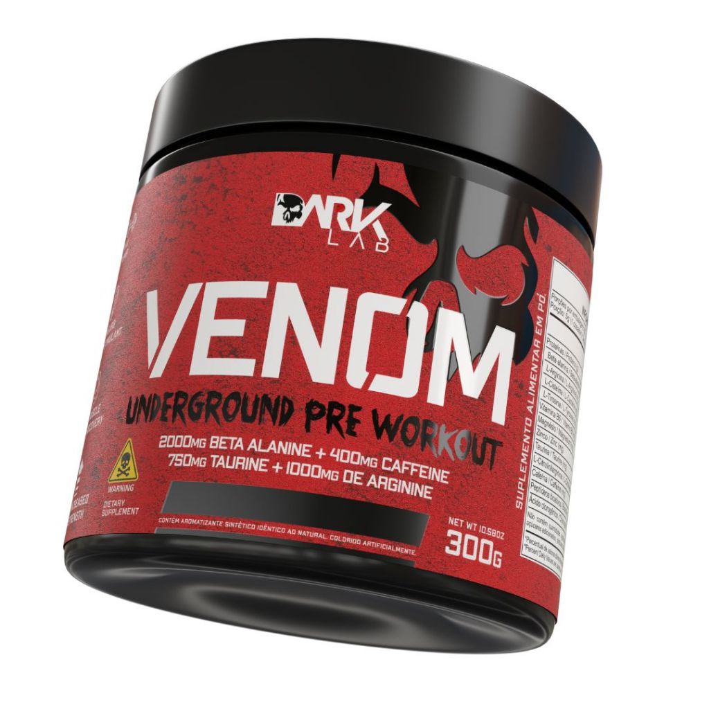 Pré Treino Venom Underground Pre Workout 300g Dark Lab | Shopee Brasil