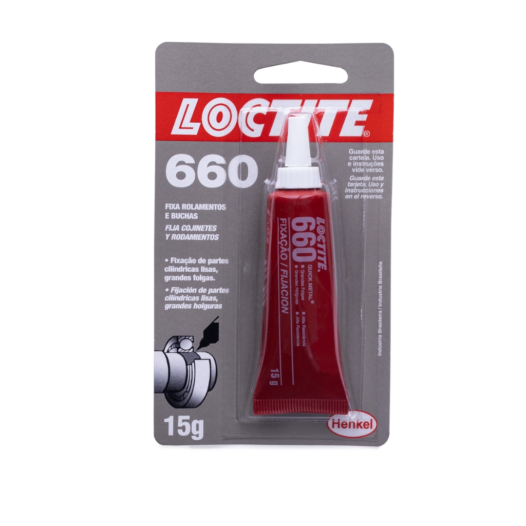 Loctite 660 Cola Adesivo Fixador Rolamento E Buchas 15g | Shopee Brasil