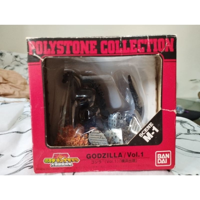 Diorama Godzilla (2001) - Polystone Collection - Original Bandai ...