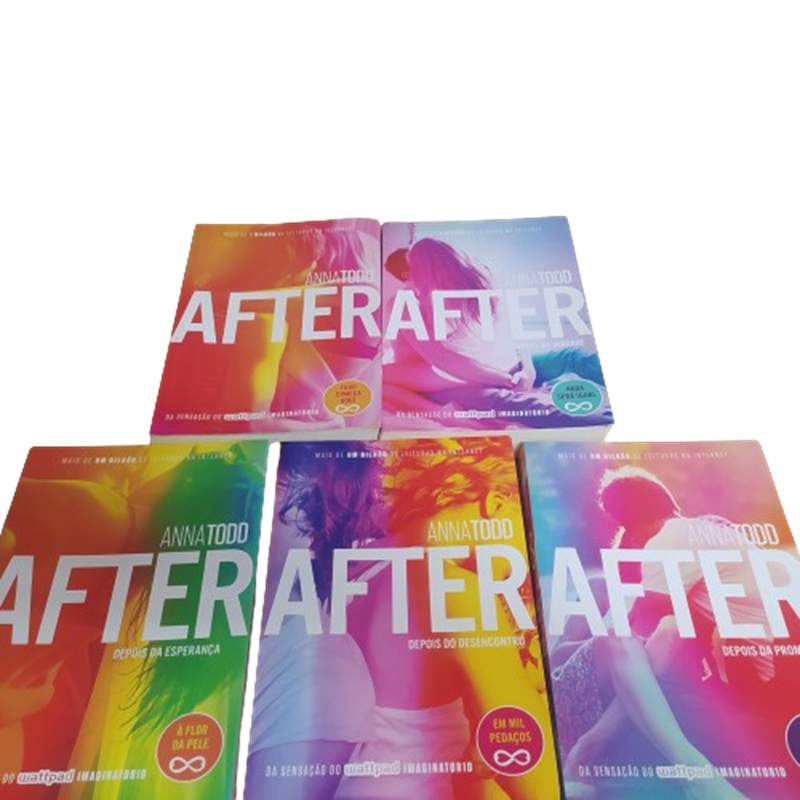 LIVROS AFTER ANNA TODD 5 VOLUMES DA SÉRIE SEMINOVOS | Shopee Brasil
