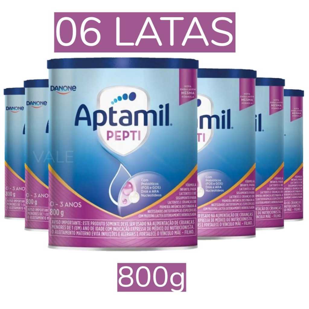 6 Aptamil Pepti Fórmula Infantil 800g | Shopee Brasil