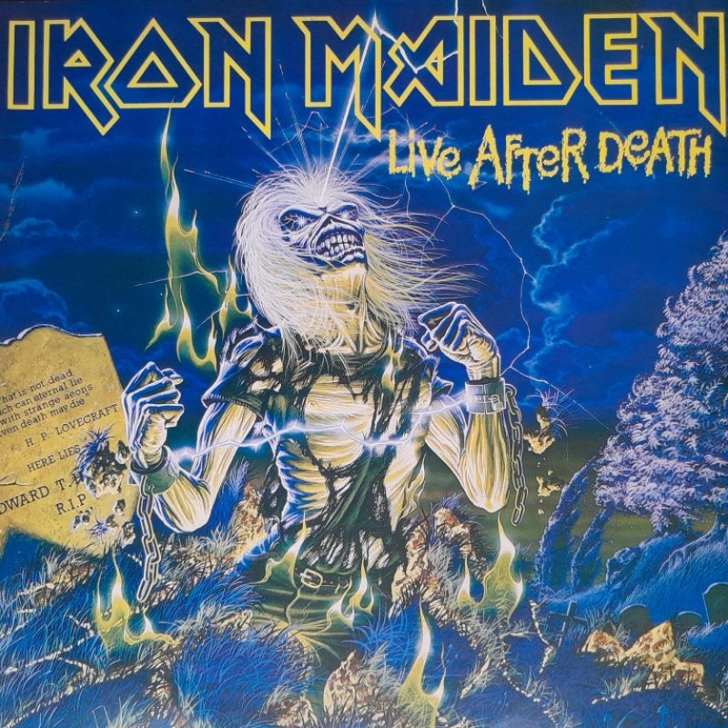 Iron Maiden-live After Death-vinil duplo gatefold-lp | Shopee Brasil