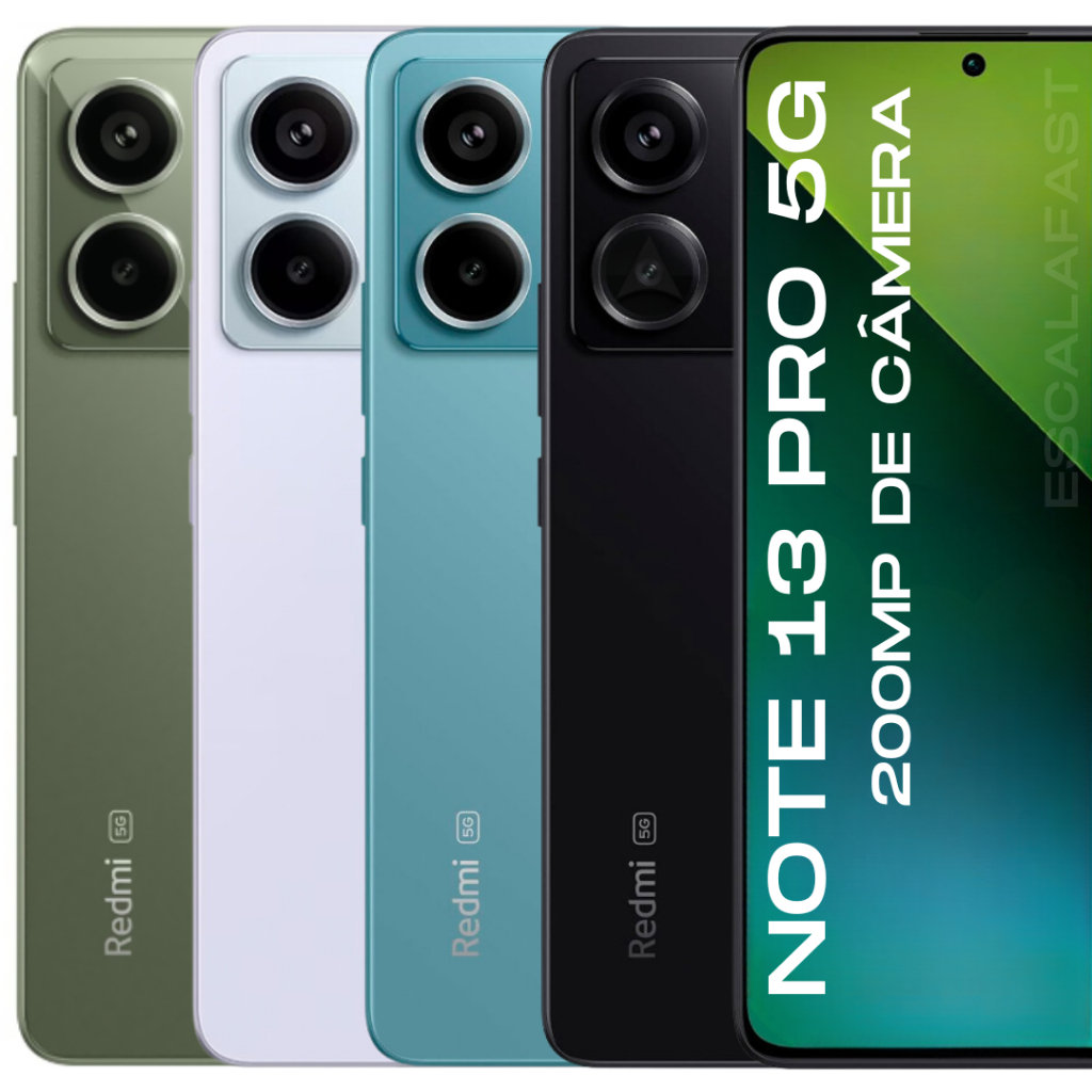 Celular Smartphone Note 13 Pro 5G NFC Cam 200MP 512GB 12RAM Versão ...