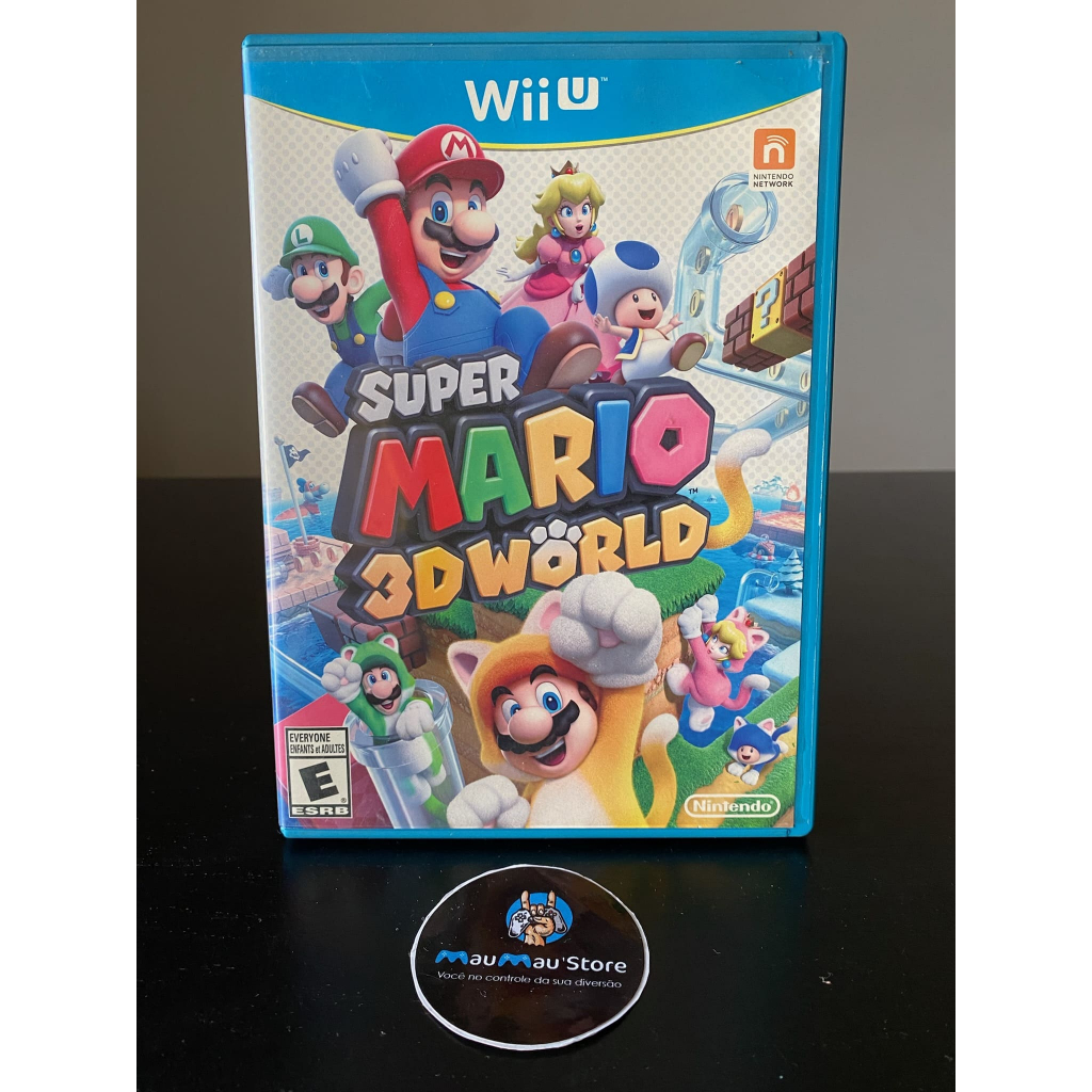 Super Mario 3d World Nintendo Wii U Original Usado Jogos de Acao Jogo Infantil Jogos de Nintendo