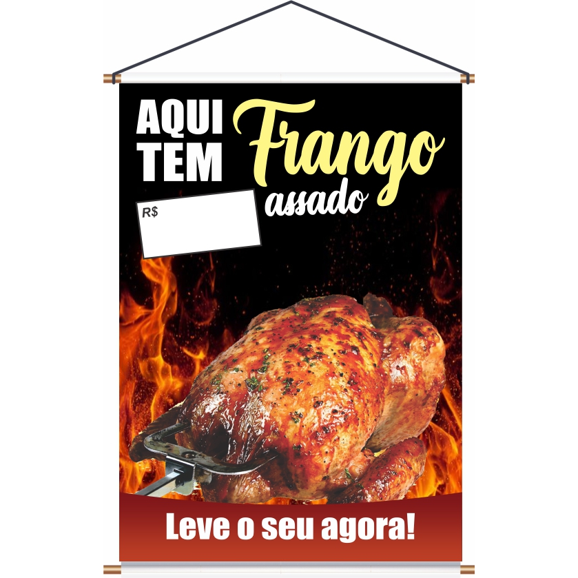 Banner Frango Assado Arte pronta | Shopee Brasil