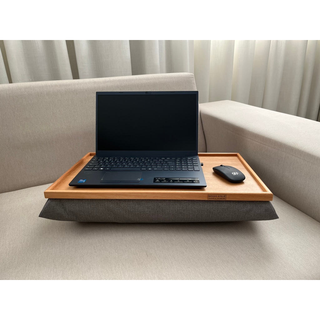 Bandeja colo com almofada para notebook e refeições Tamanho Especial ...