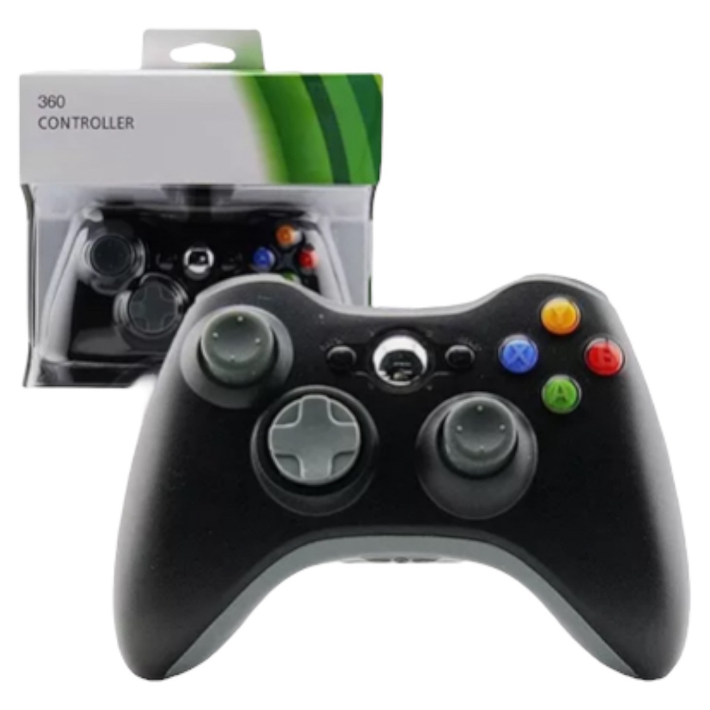 Controle Para X-BOX 360 Sem Fio Wirelles Joystick Para Computador PC ...