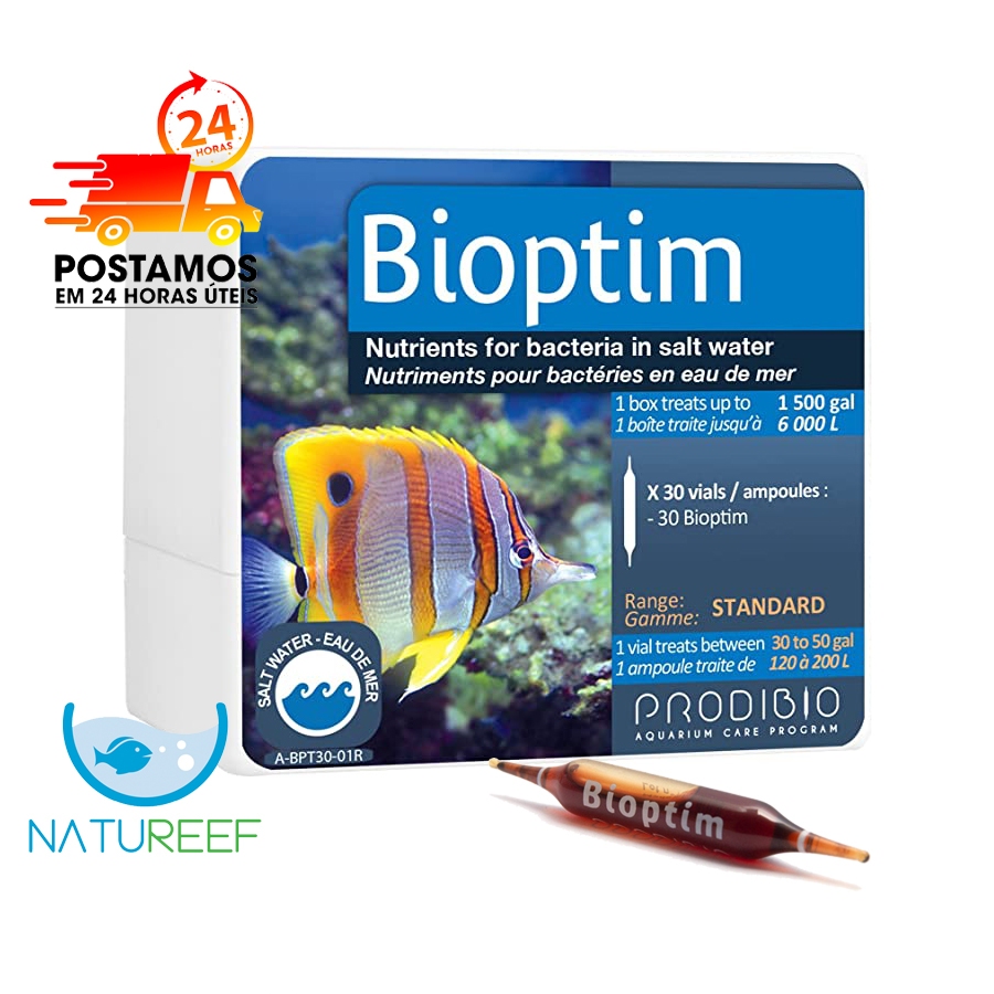 Prodibio Bioptim ativador biológico, elimina Nitrato e Fosfato (1 ...