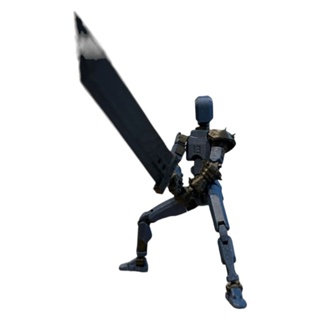 Boneco Gladiador Ash Strife Dummy 13 Robô Mini Manequim Muda Forma ...