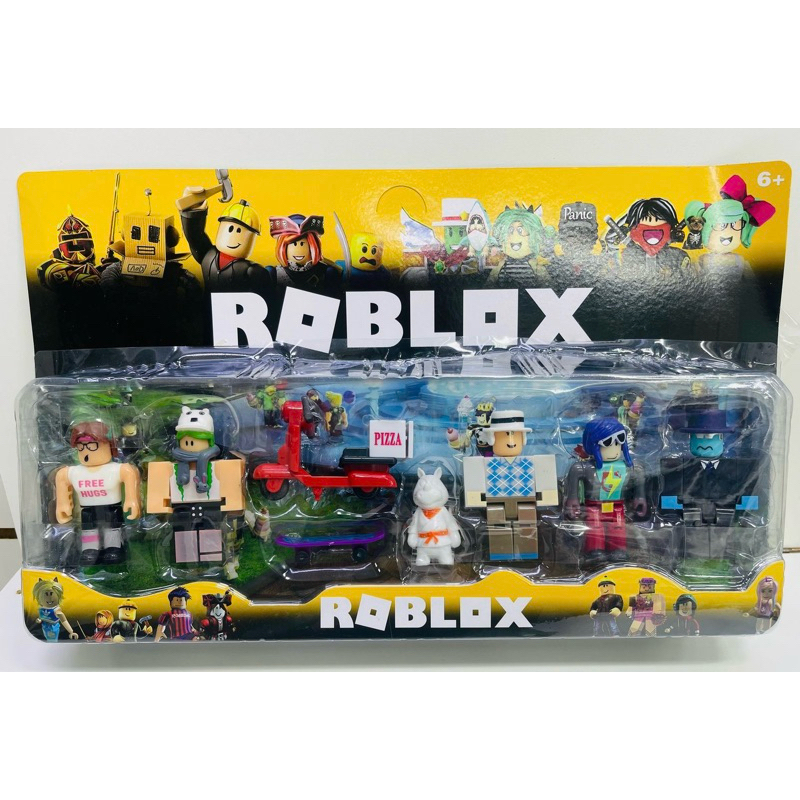 Bonecos Roblox Coleção Kit 8 Peças Brinquedo Articulado 9cm | Shopee Brasil
