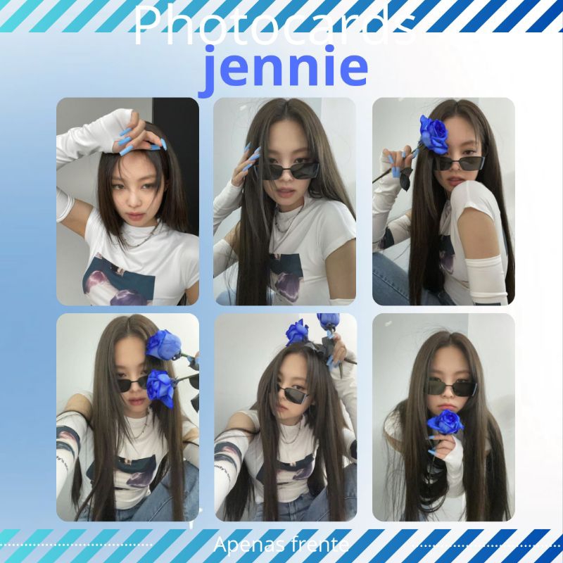 kit photocard fanmade jennie blackpink | Shopee Brasil