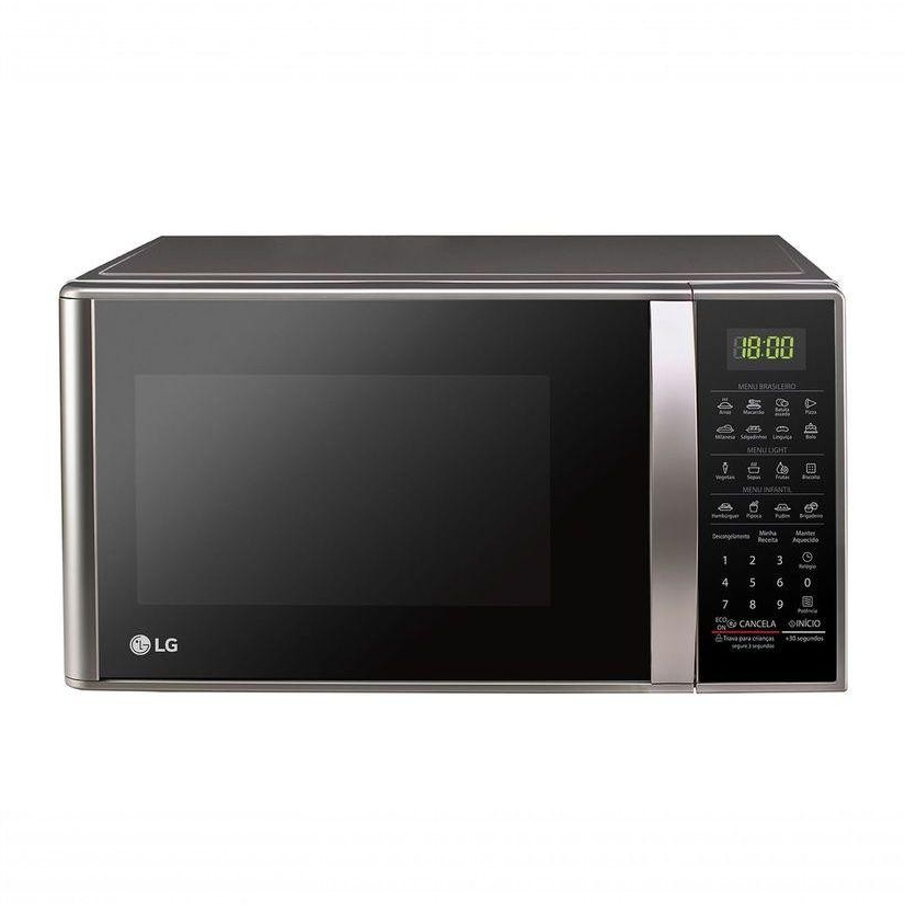 Micro-ondas LG 30 Litros Prata Limpa Fácil MS3043BRA 220V | Shopee Brasil