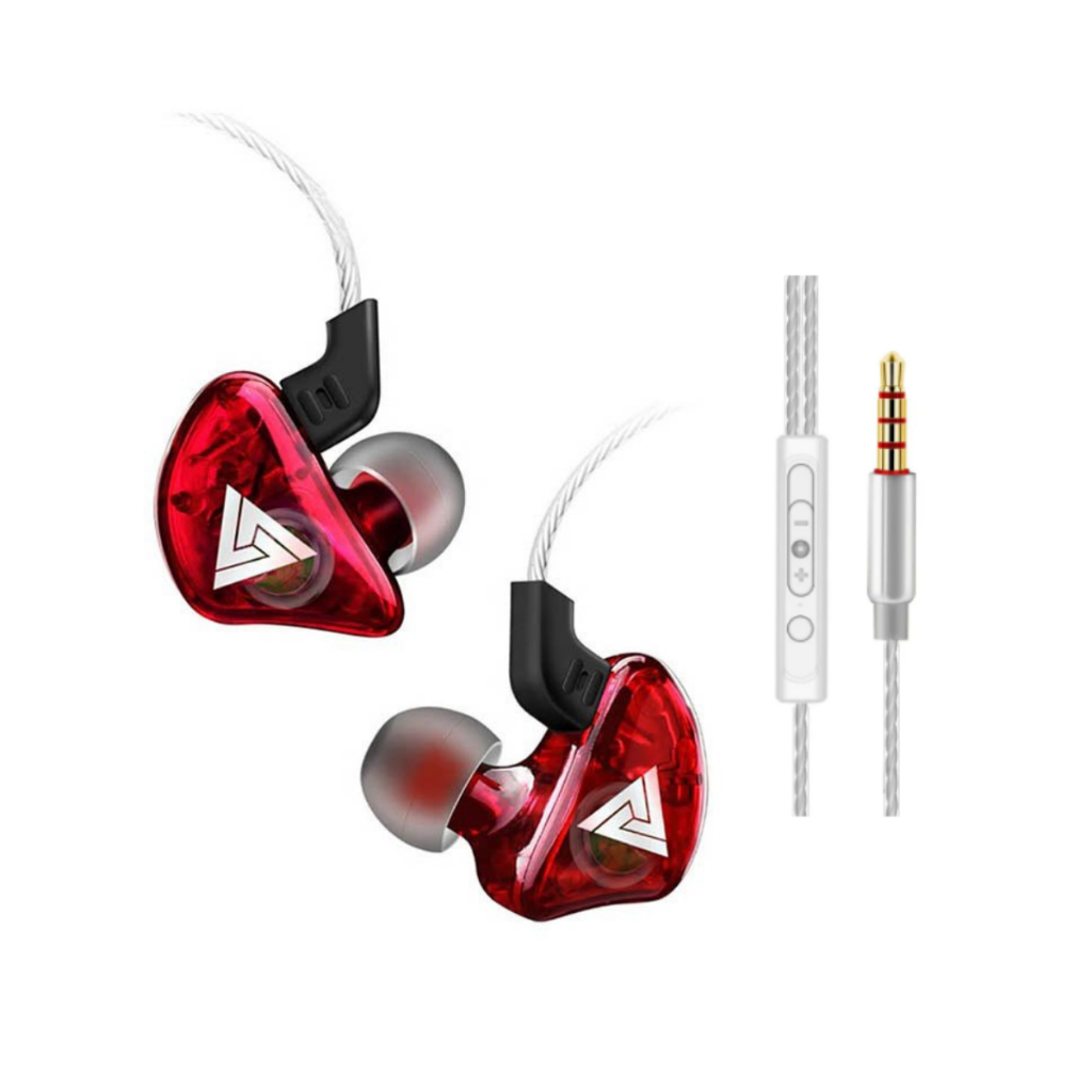 Fone De Ouvido Qkz Ck5 In-ear Com Microfone Gamer E Case | Shopee Brasil