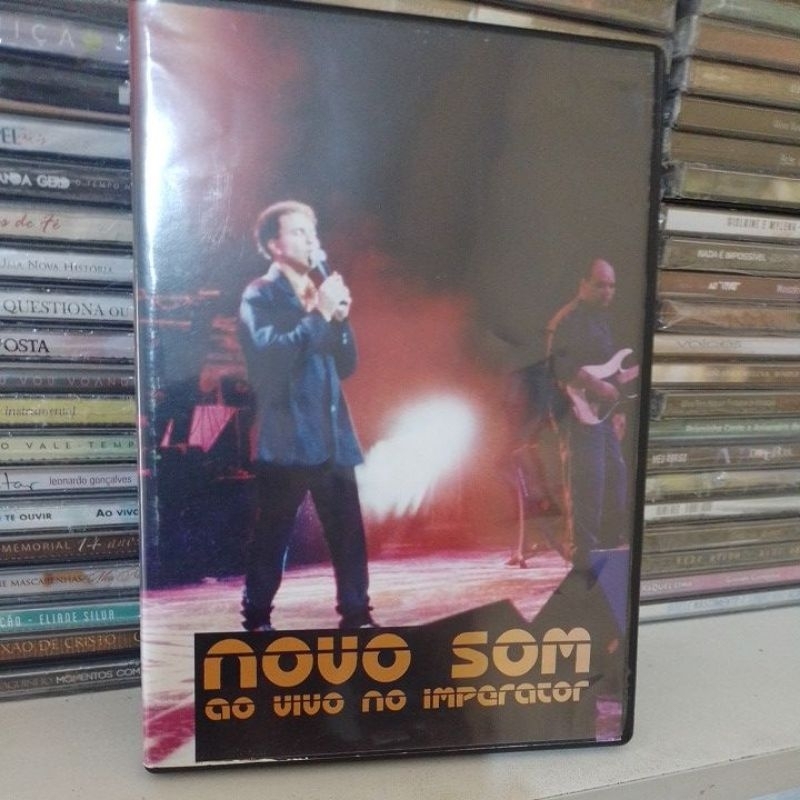 DVD Novo Som - Ao Vivo no Imperator | Shopee Brasil