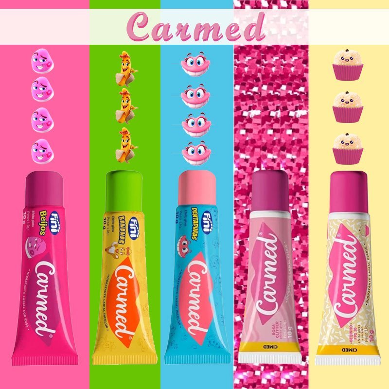 Hidratante Labial Carmed 10g - Cimed | Shopee Brasil