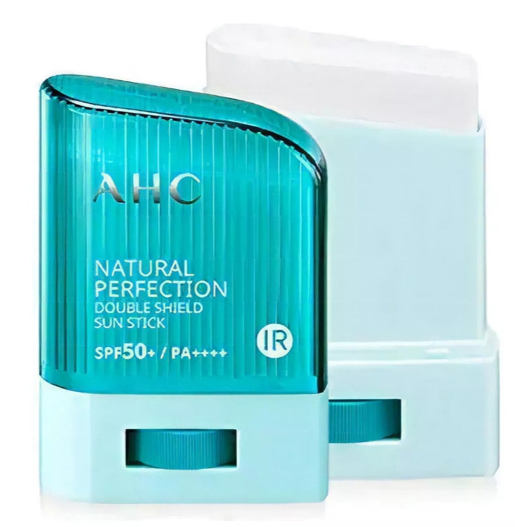 Protetor Solar Coreano AHC Natural Perfection Double Shield SPF50+ PA ...
