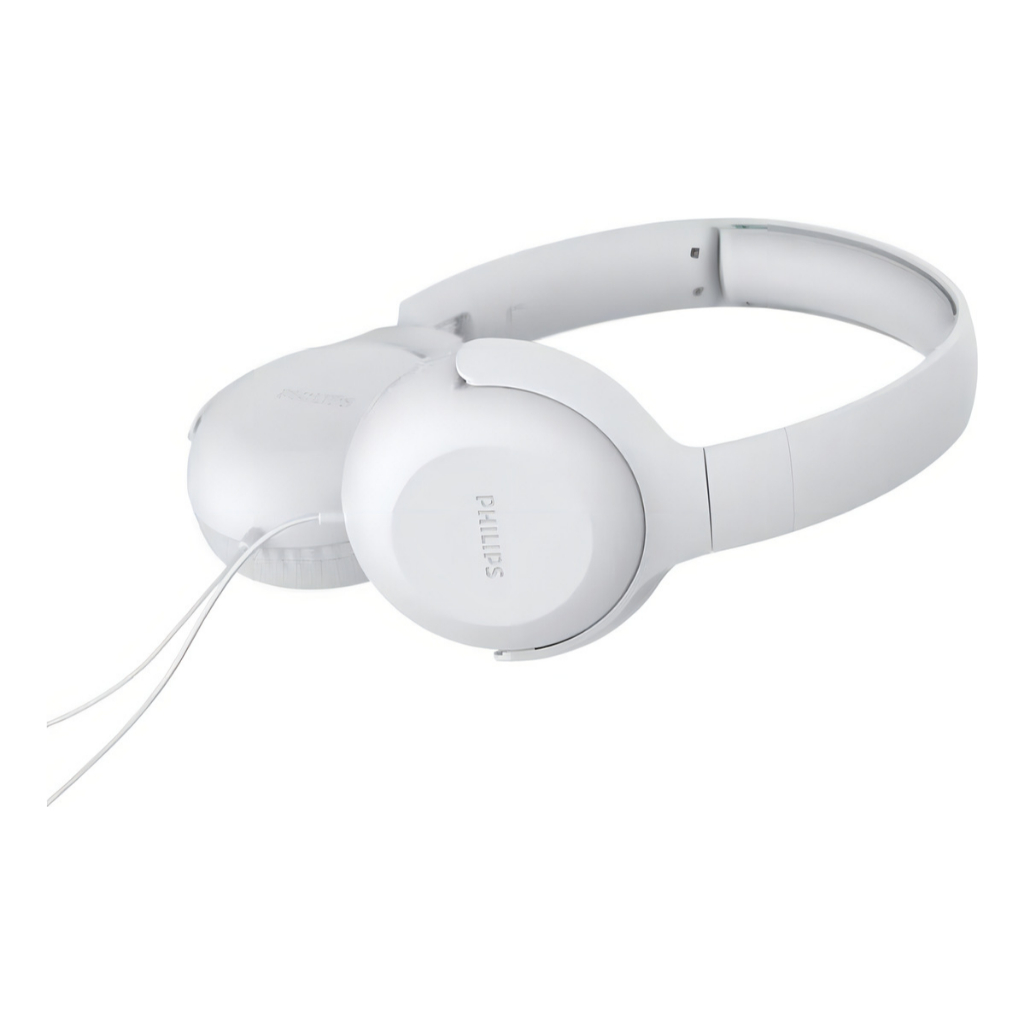 Fone De Ouvido Tauh201 Com Microfone Branco Philips | Shopee Brasil