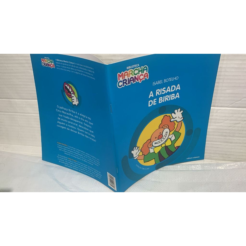 LIVRO - A Risada de Biriba - Biblioteca Marcha Criança - Edit Scipione ...