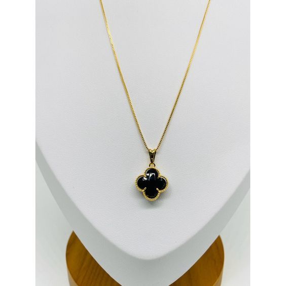 Colar Trevo Van Cleef Virgínia Neymar Dourado Trevo Flor Ouro | Shopee ...
