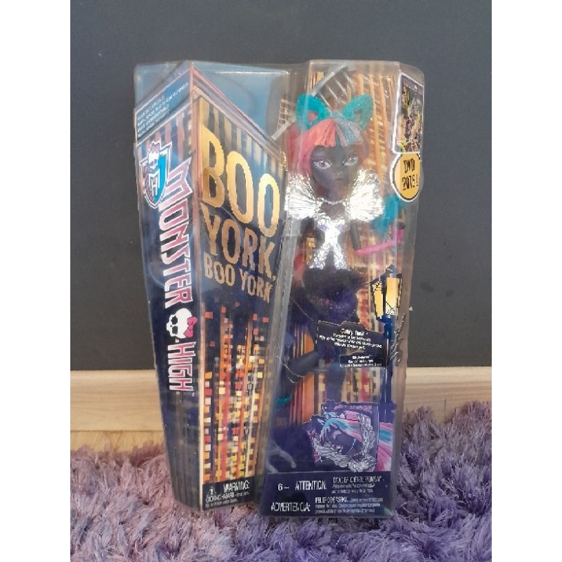 boneca monster high nova lacrada catty noir boo york | Shopee Brasil