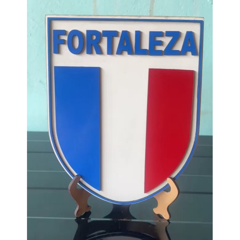 escudo Fortaleza mdf 19x15 | Shopee Brasil