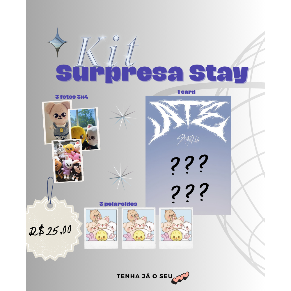 Kit Surpresa Stay (stray kids) | Shopee Brasil