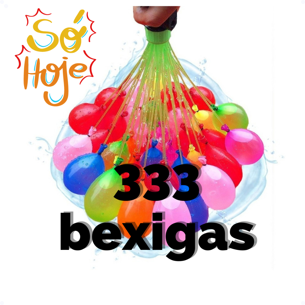Balão De Água Guerra De Bexiga 222 Bexigas Splash Ball 1 Pacote Enche ...