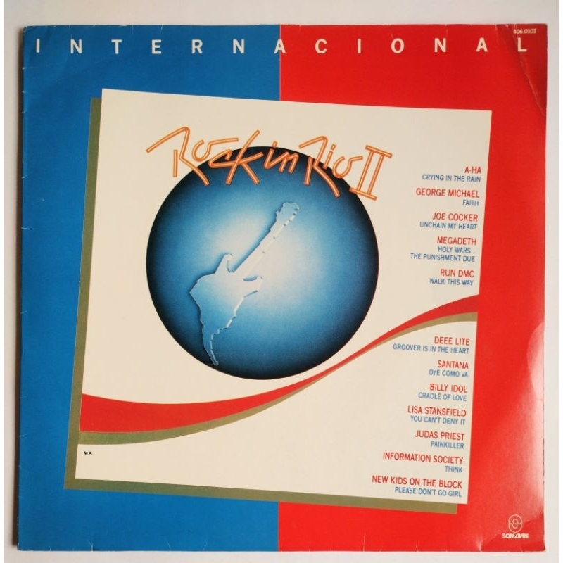 Lp Rock In Rio II Internacional Megadeth, Judas Priest | Shopee Brasil