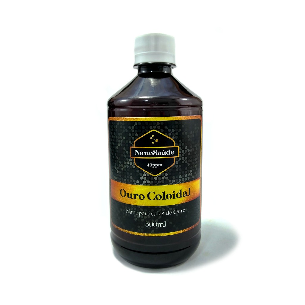 Ouro Coloidal Puro 500 ML | Shopee Brasil