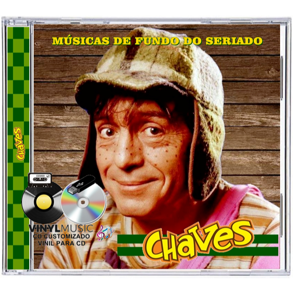 CD CHAVES - MUSICAS DE FUNDO DOS SERIADOS / EDÇAO VINYL DISC | Shopee ...