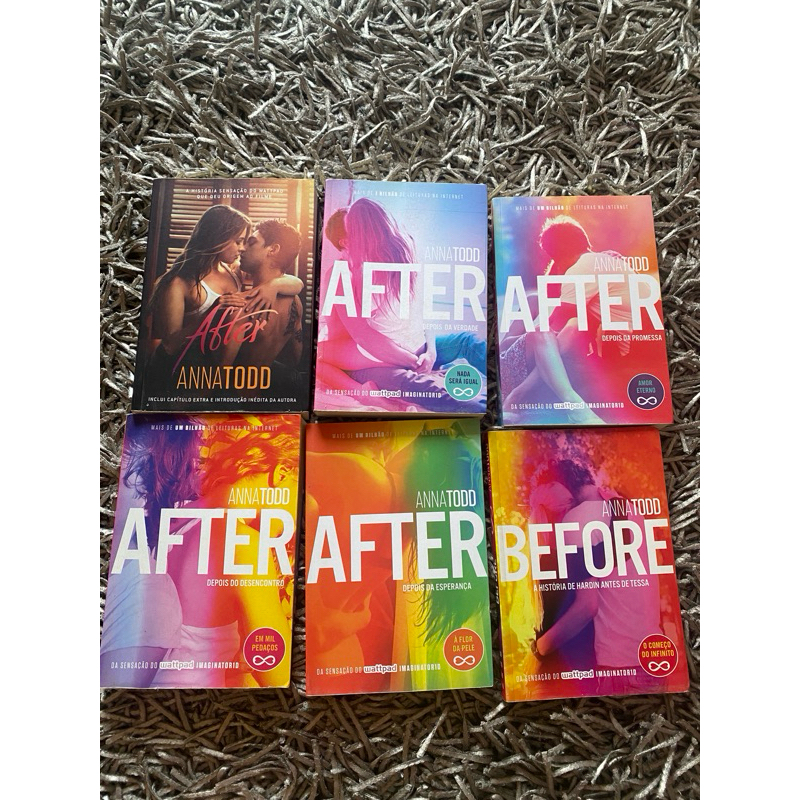 coleção completa livros after 6 livros | Shopee Brasil