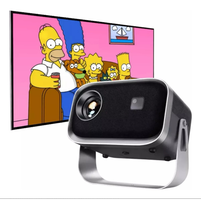 Projetor T15 Pro Portátil 4k Bluetooth Wifi 2.4 5G Hdmi Android 11 4000 ...