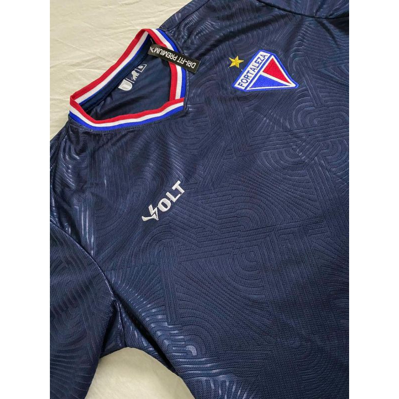 Camisa de Time Fortaleza Malha Peruana Dri Fit 3D Futebol Masculino ...