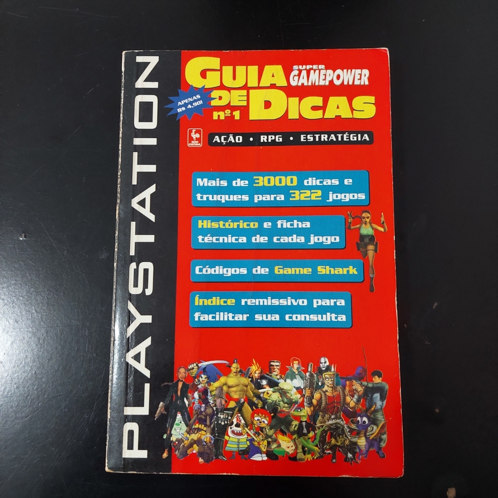Livro: Super Gamepower Guia de Dicas nº 1 | Shopee Brasil