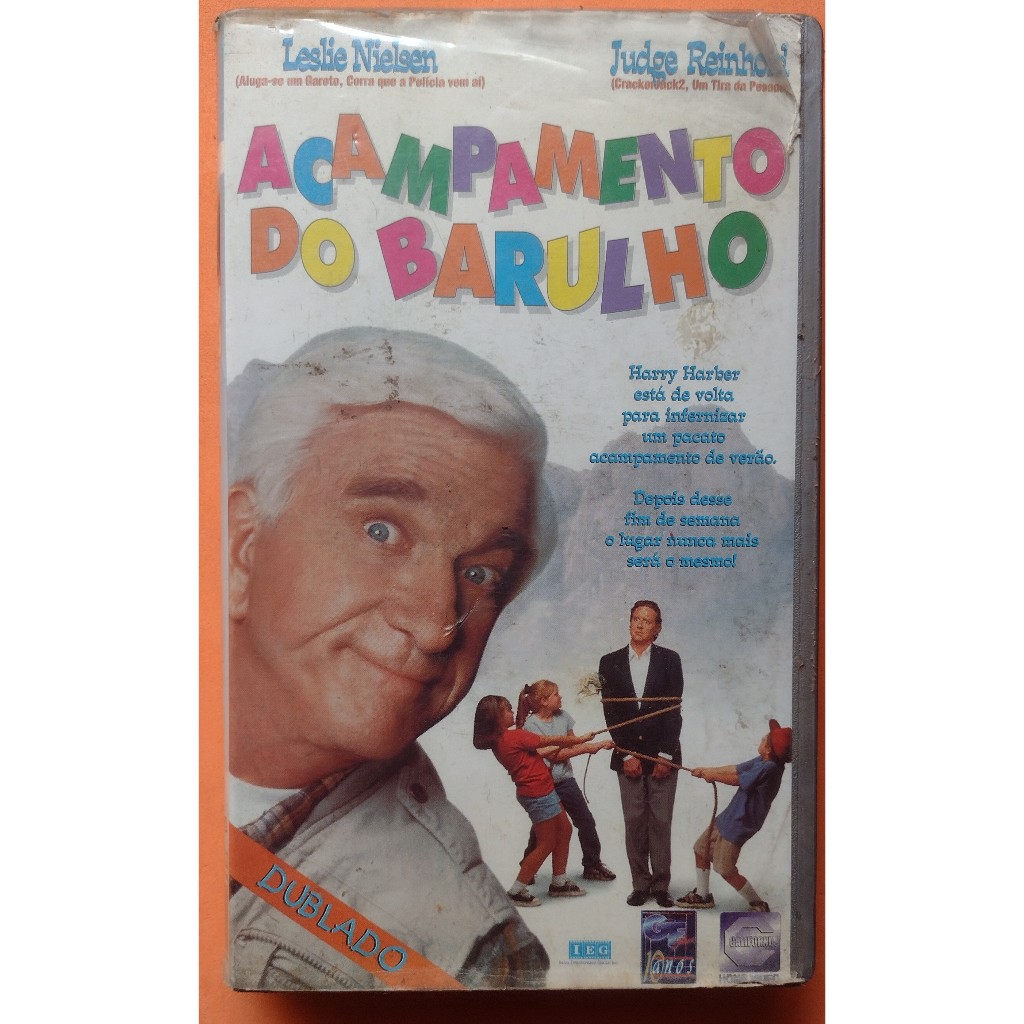 FITA VHS ACAMPAMENTO DO BARULHO LESLIE NIELSEN DUBLADO ORIGINAL | Shopee Brasil