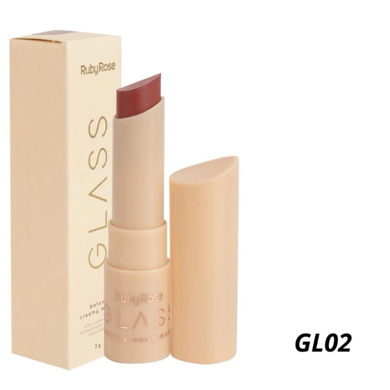 Ruby Rose Batom Creamy Matte Glass | Shopee Brasil