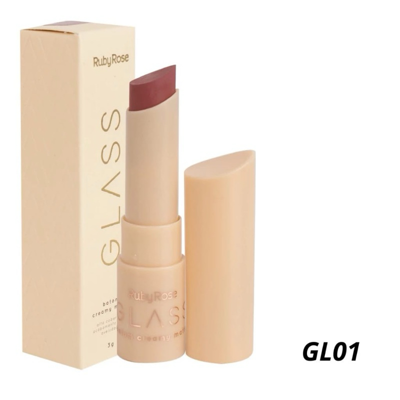 Ruby Rose Batom Creamy Matte Glass | Shopee Brasil