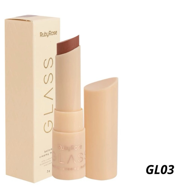 Ruby Rose Batom Creamy Matte Glass | Shopee Brasil