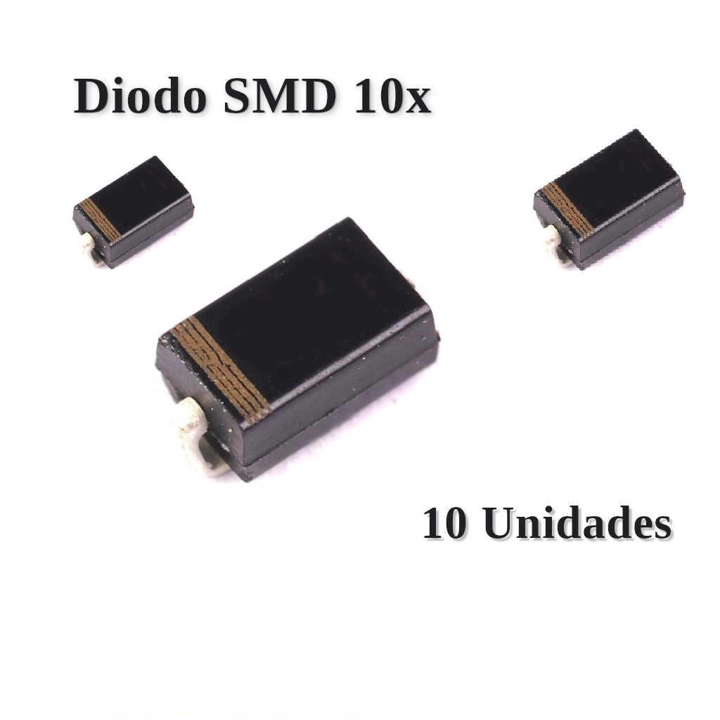 Kit 10 Unidades Diodo SMD Valores Diode SMD SS14 (1N5819) 10X | Shopee ...