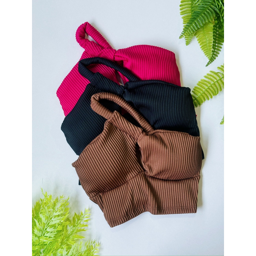 Cropped Top Vazado 1 Lado Mula Manca Com Bojo Tecido Canelado 3d ...