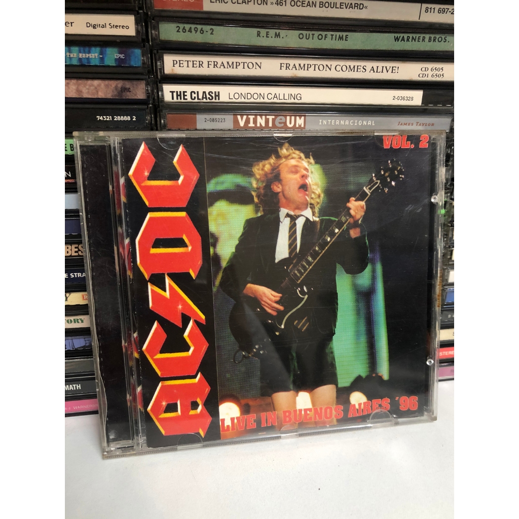 CD AC/DC 1996 - Live In Buenos Aires 1996 Volume 2 - Bootleg Argentino ...