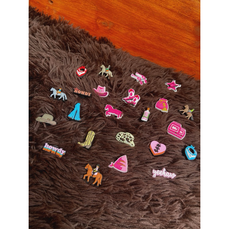 Trio de Jibbitz de crocs country | Shopee Brasil