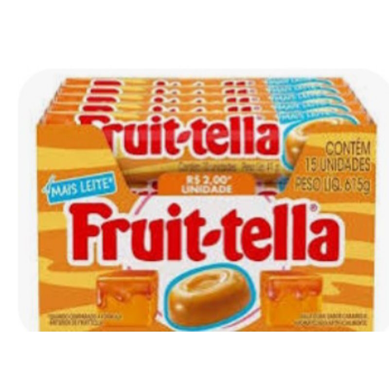 Fruitella Caramelo Display C/15 Fruit-tella | Shopee Brasil